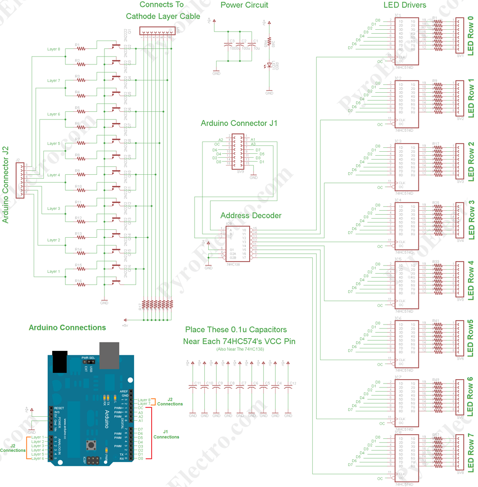 LED 8x8x8 Arduino cube HELP! - General Guidance - Arduino Forum