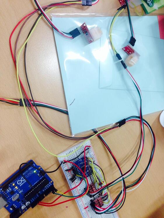 problem using multiple mpu9150 with multiplexer - Sensors - Arduino Forum