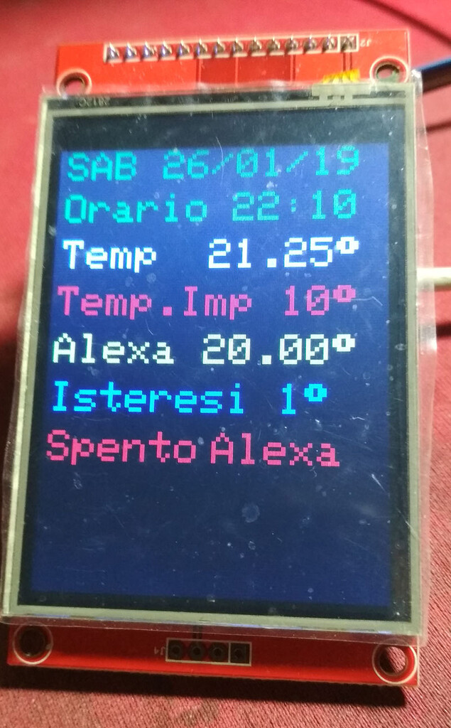 Termostato con Alexa - Generale - Arduino Forum