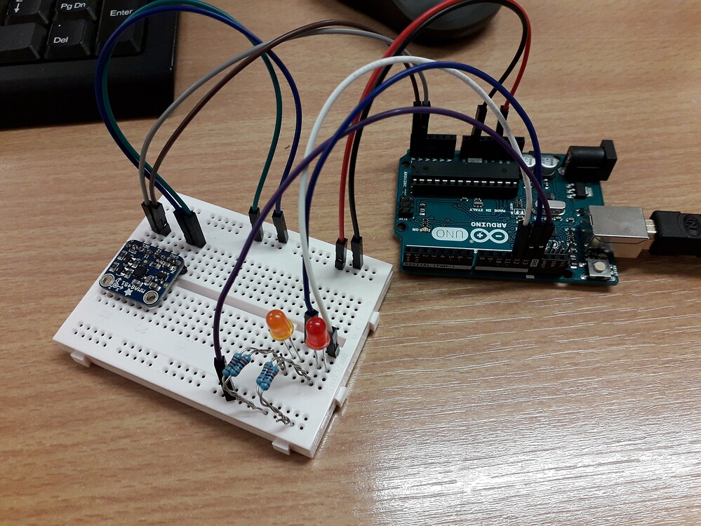Turn LED ON using accelerometer - LEDs and Multiplexing - Arduino Forum
