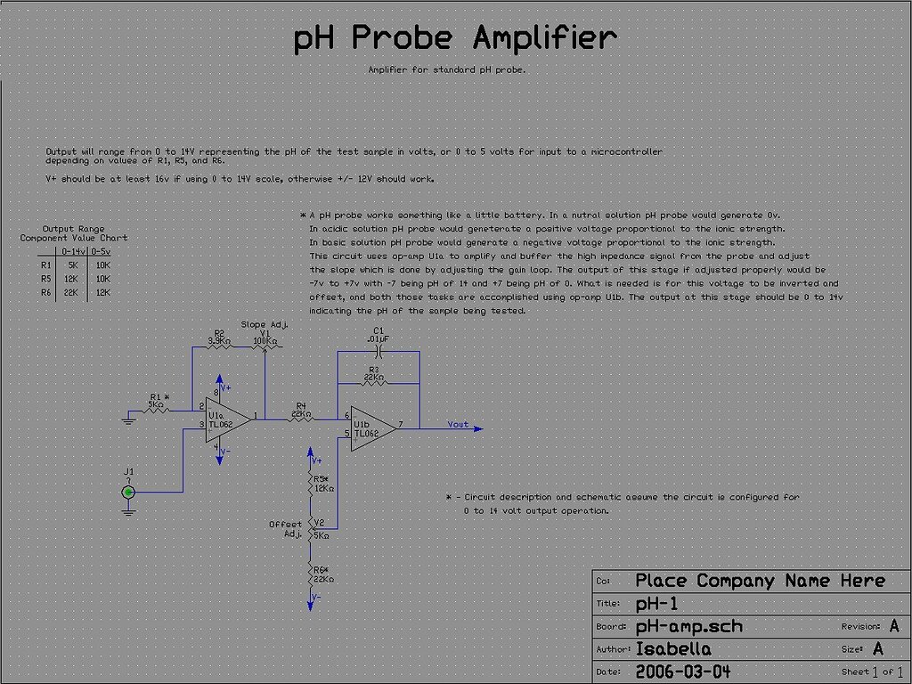 PH Probe Op Amp help - Interfacing - Arduino Forum