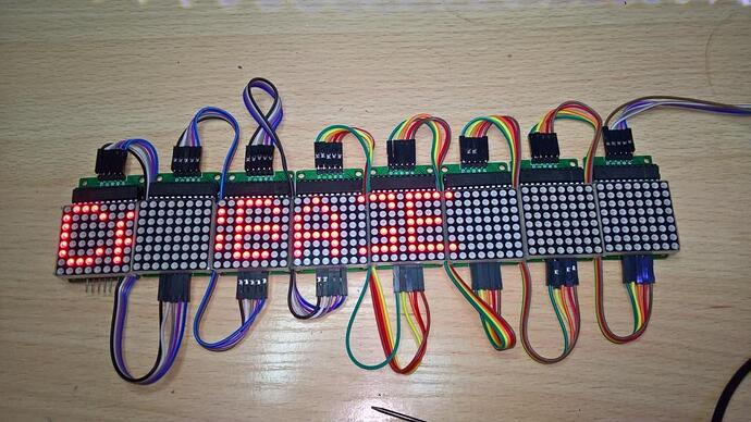LED matrix display - MD_Parola, MD_MAX72xx and MD_MAXPanel - Page 45 - Showcase - Arduino Forum