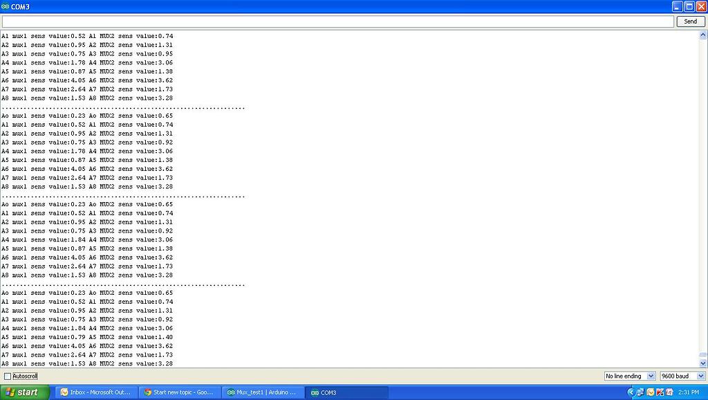 Mux Reading Problem Programming Arduino Forum