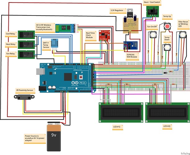 My custom Thermostat - Showcase - Arduino Forum