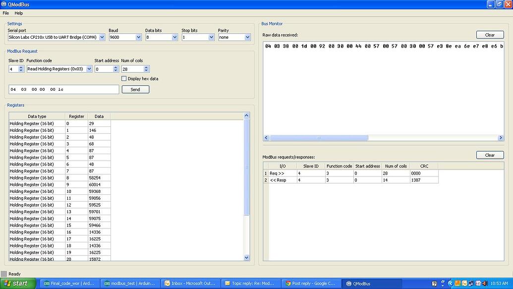 Modbus floating point conversion - Page 3 - Programming - Arduino Forum