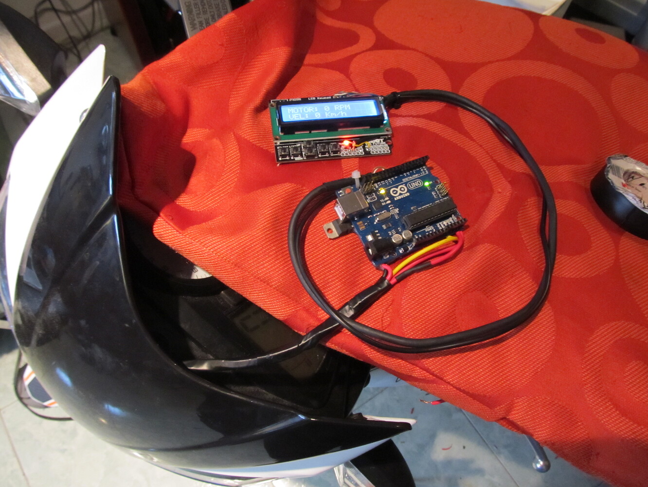 Motorcycle Dashboard - Rpm, Speed and Fuel Gauge - Sensors - Arduino Forum