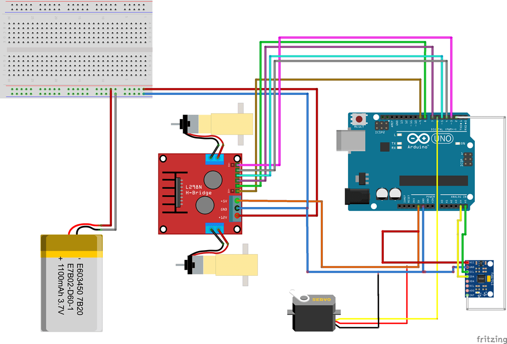 Problem powering DC motors with servos - Motors, Mechanics, Power and CNC - Arduino Forum