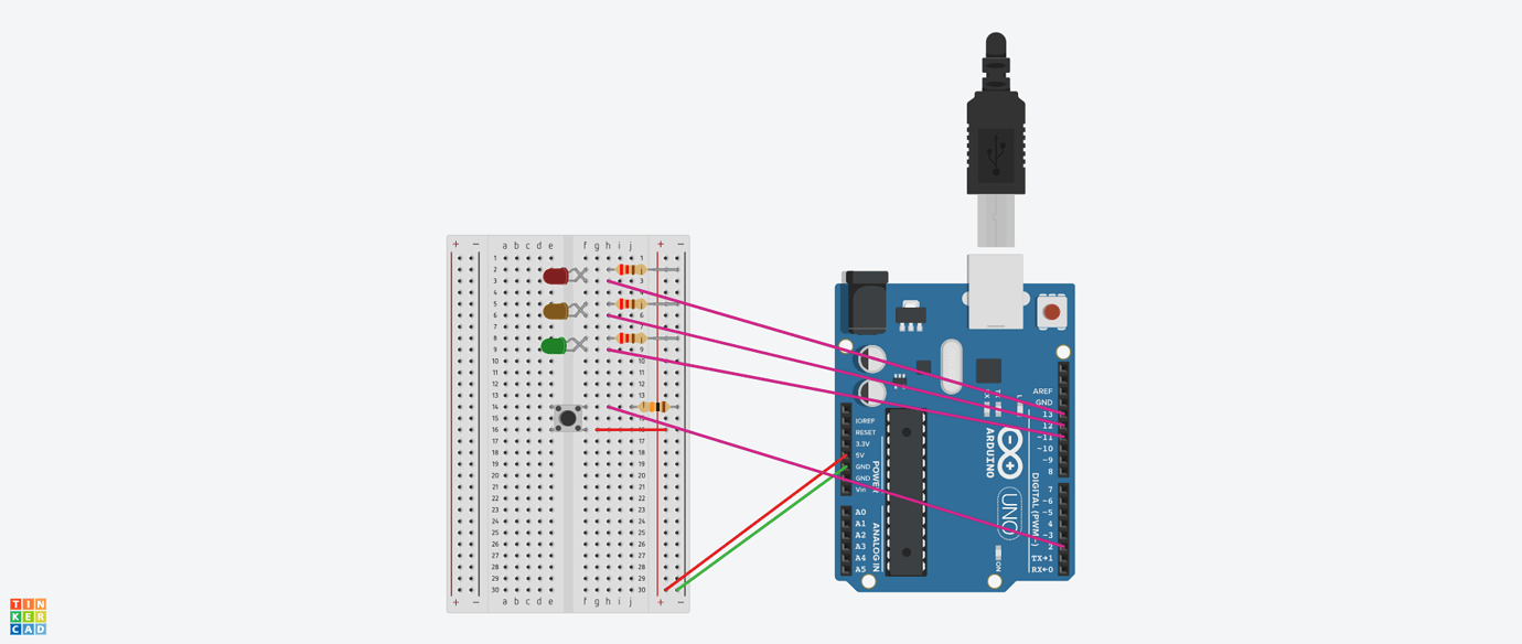 LEDs and Pushbutton - Programming - Arduino Forum