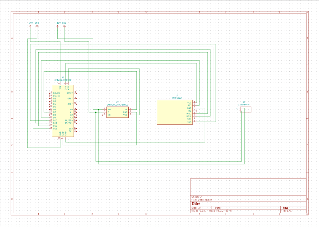 Arduino Uno Mfrc522 12v Solenoid And Relay Stuck General Guidance