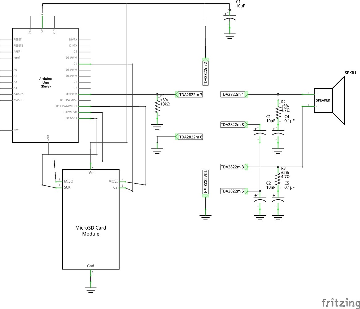 Buzzing sound play WAV file TMRpcm --> Help :'( - Audio - Arduino Forum