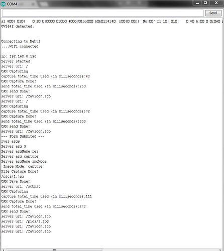 Issue with Arducam ov5642 module - Sensors - Arduino Forum