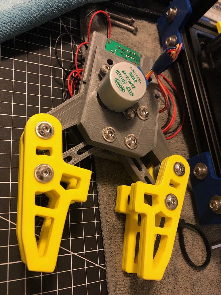 Need help to add to existing code for servo control on Ramps1.4 with ...