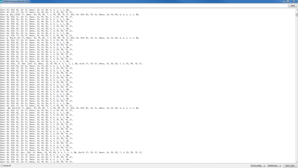 weird output to serial monitor - Programming - Arduino Forum