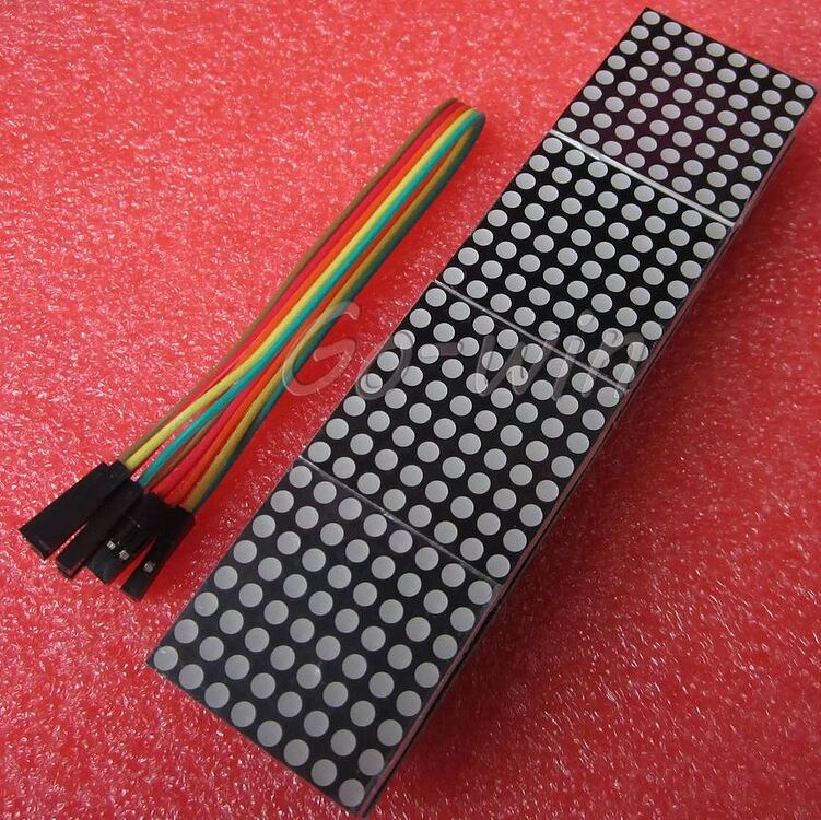 Display serial input to dot matrix display - LEDs and Multiplexing ...
