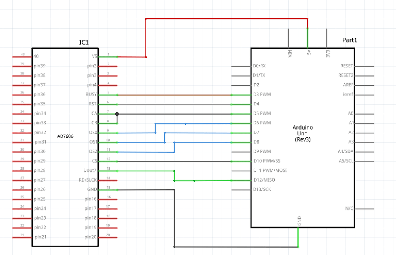 AD7606 with arduino via SPI - Networking, Protocols, and Devices - Arduino Forum