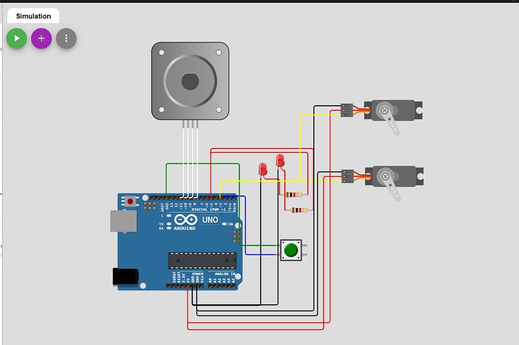 Controlling a Servo, a Stepper and an LED with a single switch - General Guidance - Arduino Forum
