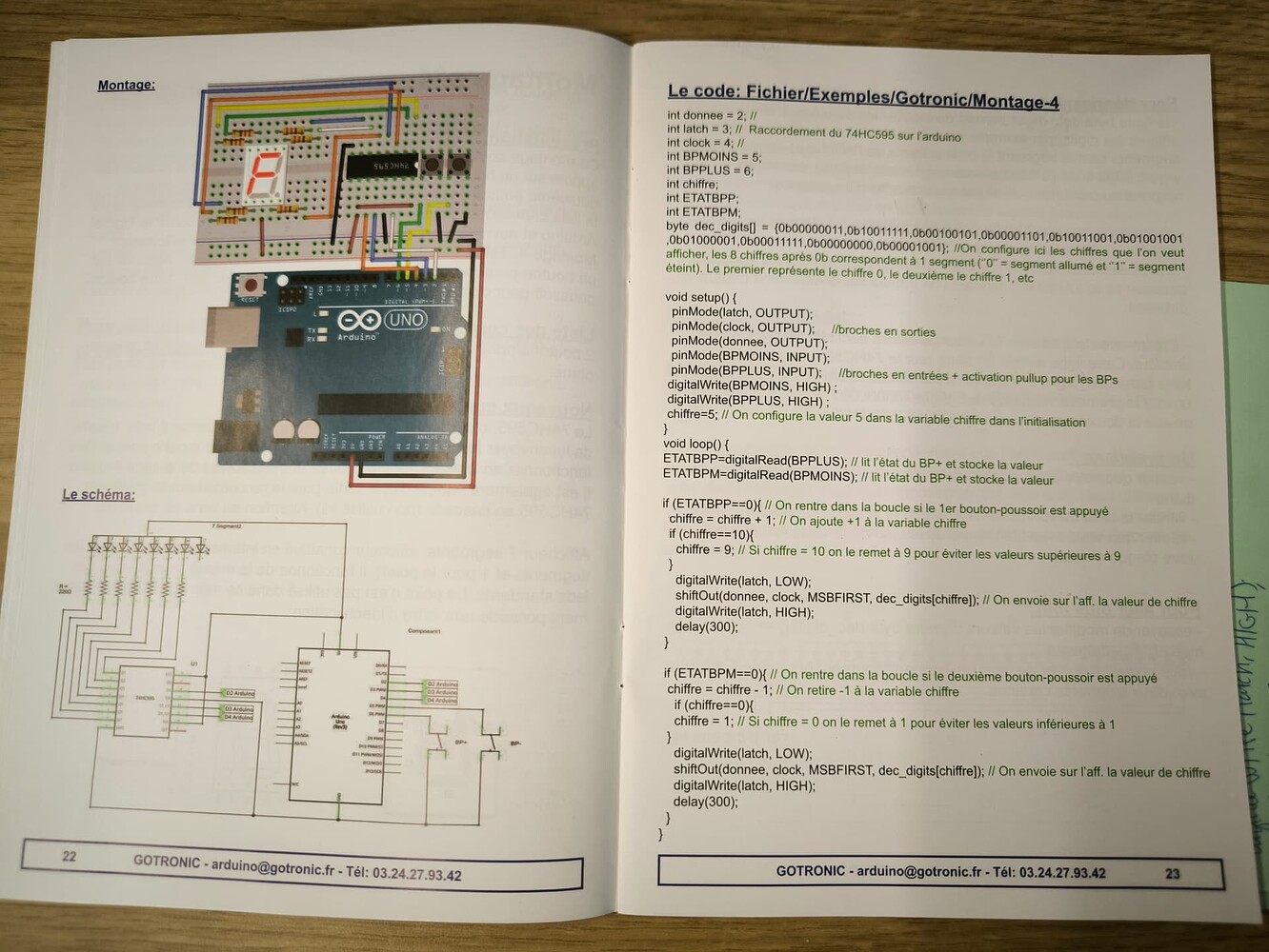 Contrôle afficheur 7 segments via télécommande - Français - Arduino Forum