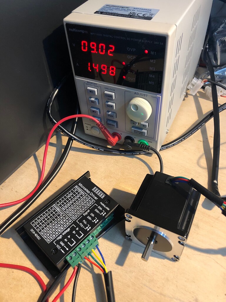 Stepper motor not drawing full current - Motors, Mechanics, Power and CNC - Arduino Forum