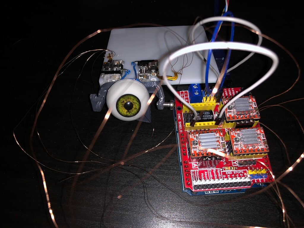 Help with mysterious behavior of cnc shield and steppers - Motors ...