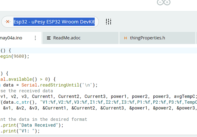 Esp32 Not Coming Online And Editor Doesn T Showing Options Cloud Iot Arduino Forum