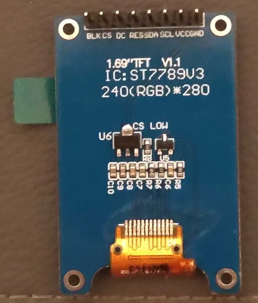 TFT ST7789v3 Problems with display - Displays - Arduino Forum