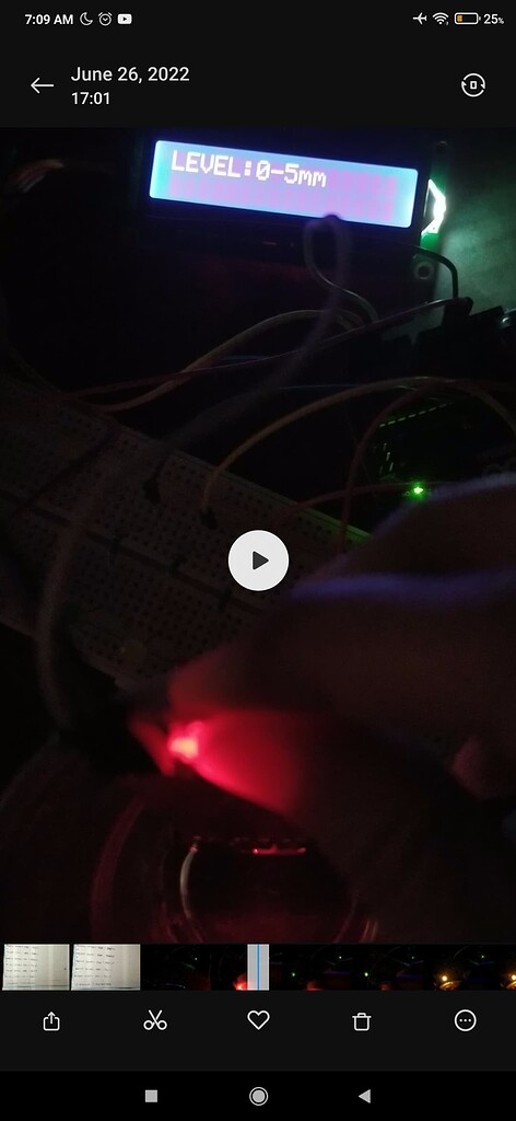 Water level sensor Arduino issue on how to stop water from sitting ...