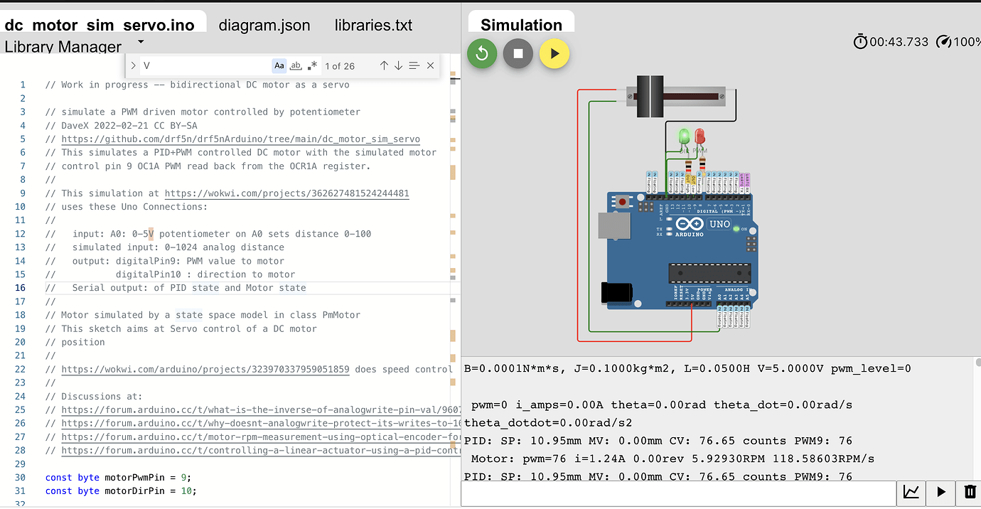 PID with simulated heater or motor - Tutorials - Arduino Forum