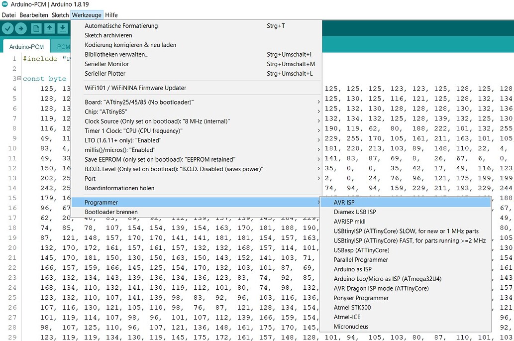 Tachometer mit ATtiny85 - Page 3 - Deutsch - Arduino Forum