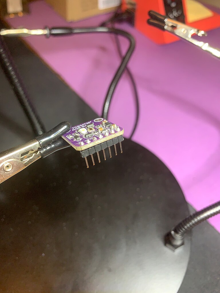 TCS34725 color sensor issue - General Guidance - Arduino Forum