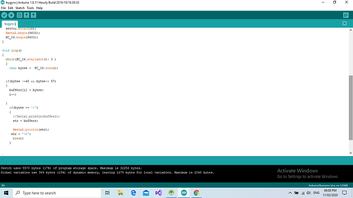 Receiving a two digit number in arduino UNO via bluetooth serial ...