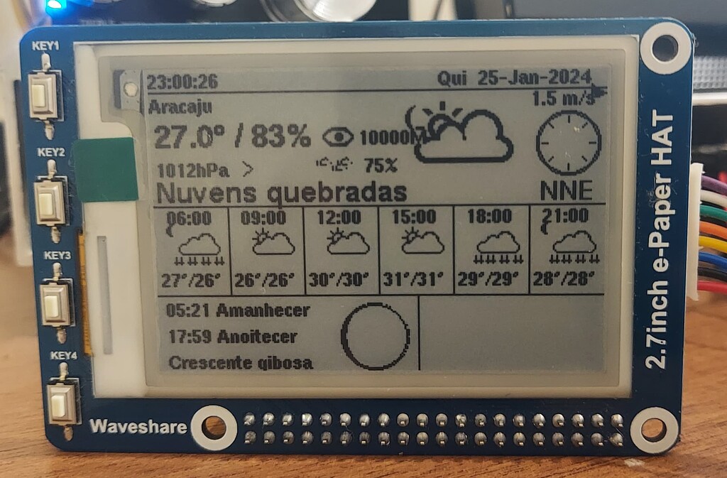 Waveshare 2.7inch e-Paper HAT, onboard keys, how to use? - Displays ...