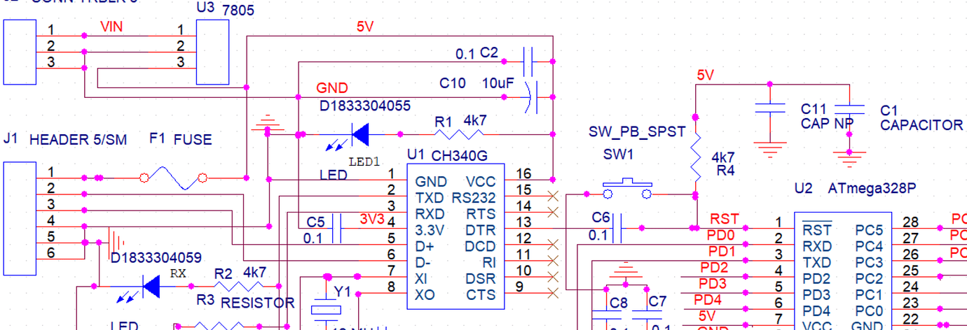 Purpose of 1k resistor labelled RN2D on the Uno schematic - 3rd Party ...