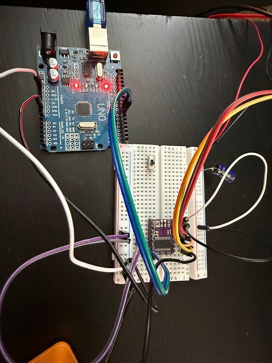 Stepper motor keeps restarting in between - General Guidance - Arduino Forum