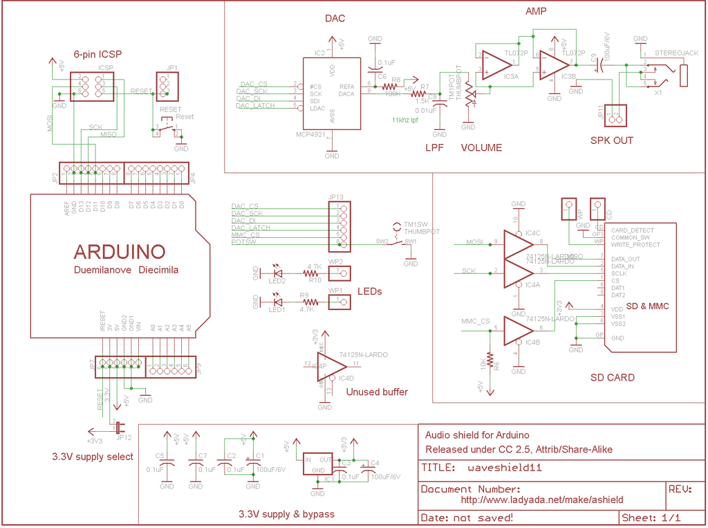 Rc Filter On Mcp4921 Dac Vref General Electronics Arduino Forum