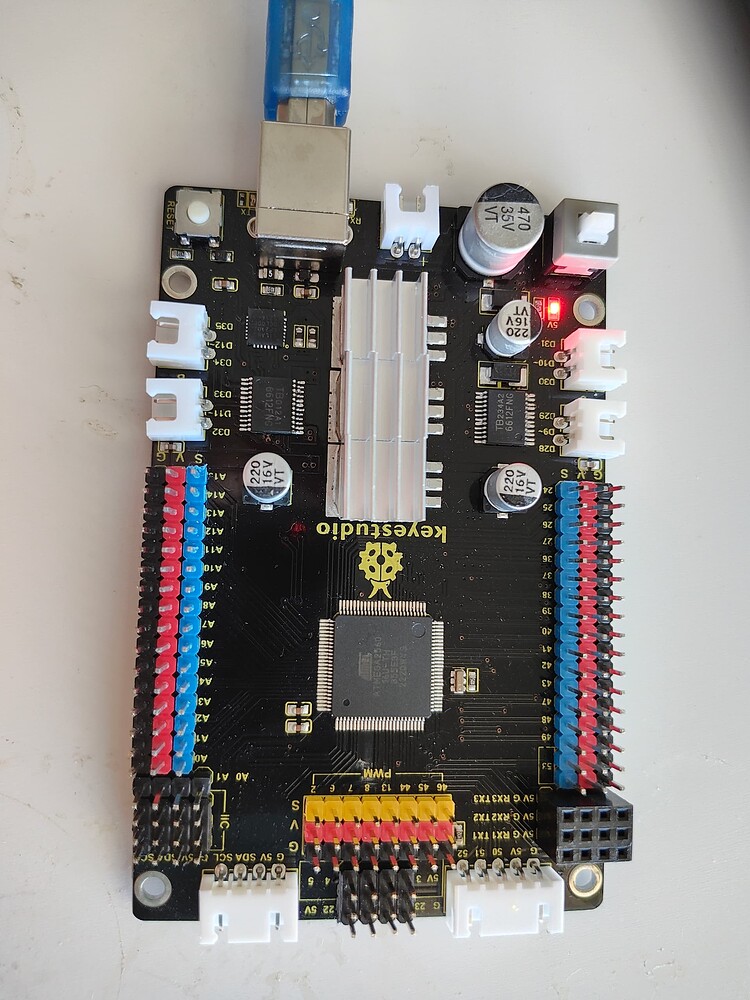 Mega 2560 r3 with motor - 3rd Party Boards - Arduino Forum
