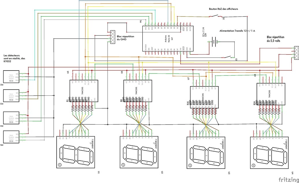 Problème (peut être électrique)fran - Français - Arduino Forum