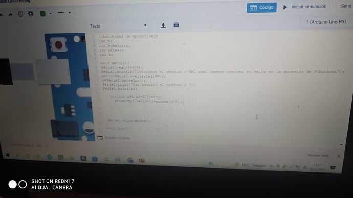 Sucesión Fibonacci - Español - Arduino Forum