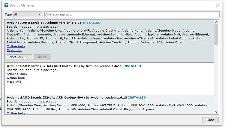 Arduino Trinket Pro Does Not Show In The Board List Ide 1 X Arduino