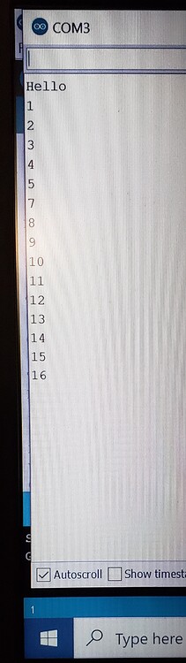 TTP229 keypad - serial monitor only shows backward question marks for ...