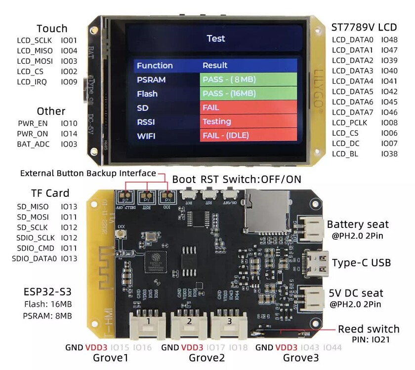 T-HMI ESP32-S3 : la dernière Lilygo - Le bar - Arduino Forum