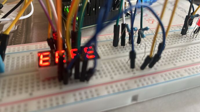 Malfunctioning 4-digit,7 segment display - Page 3 - LEDs and Multiplexing - Arduino Forum