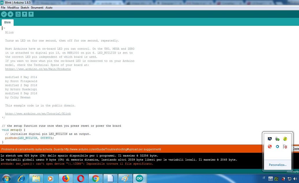avrdude: ser_open(): can't open device "\\.\COM4" - Hardware - Arduino Forum