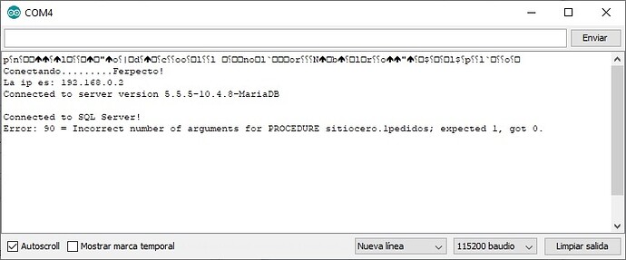 ESP8266 Query UPDATE MySQL con variable no funciona - Software - Arduino Forum