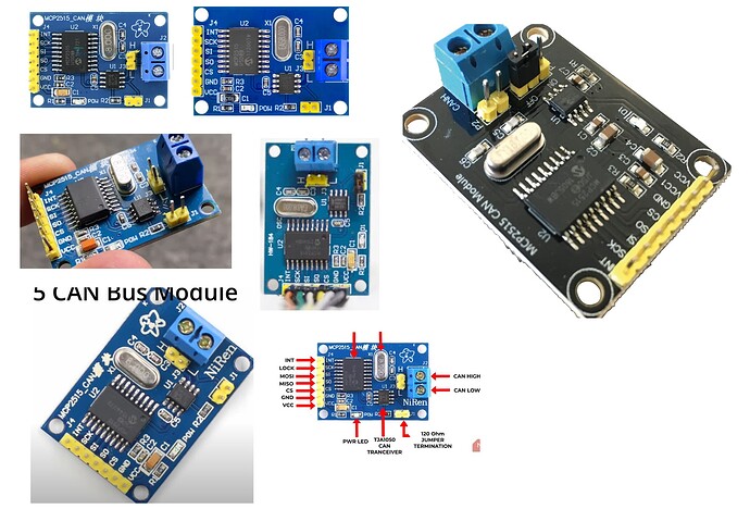 ESP32 CAN-BUS Demo-Code for Adafruit Adafruit CAN Pal - CAN Bus ...