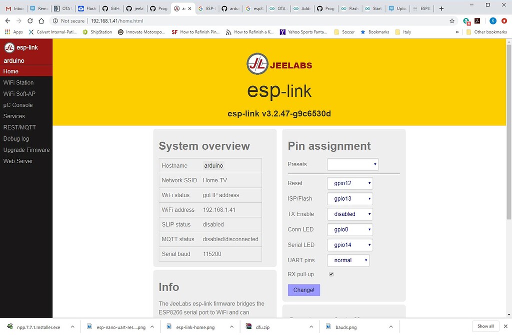 Help making ESP-01 (ESP8266) a wireless FTDI Adapter - General Guidance - Arduino Forum