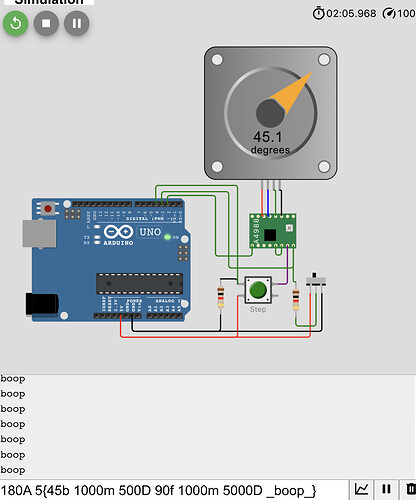 Want To Control Stepper Motor Angle Via Serial Programming Arduino Forum