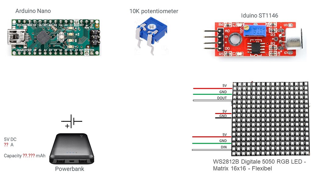 Heart beating animation on 16x16 LED matrix with sound sensor - Sensors - Arduino Forum