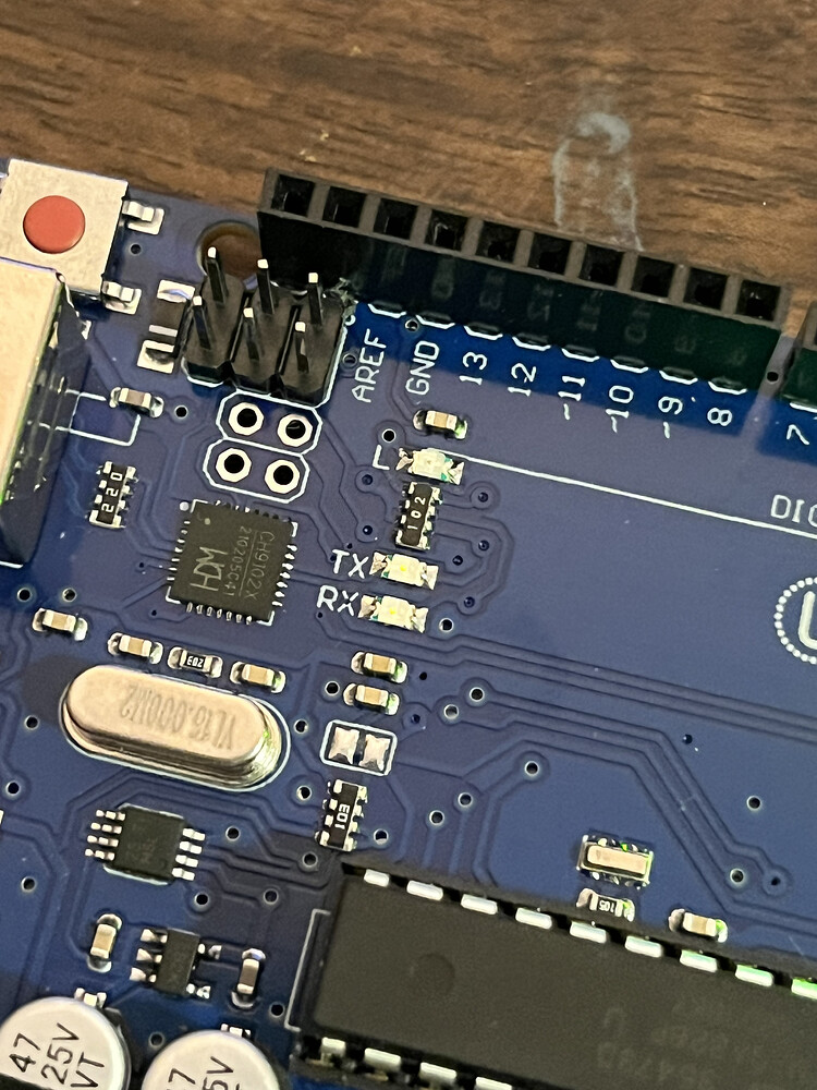 Arduino UNO TX and RX LEDs are dim when ON - General Electronics ... Arduino UNO TX and RX LEDs are dim when ON - General Electronics ...