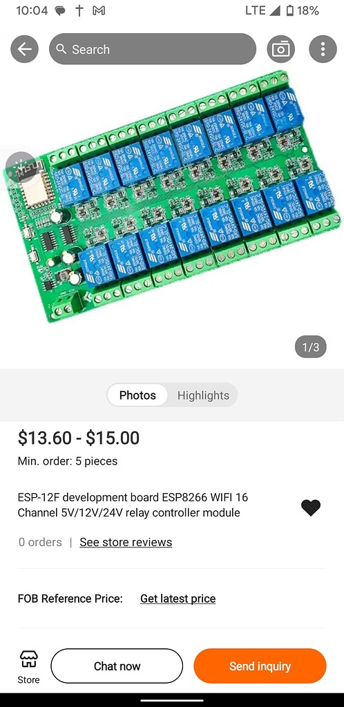 Esp12f board with 16 relays - 3rd Party Boards - Arduino Forum