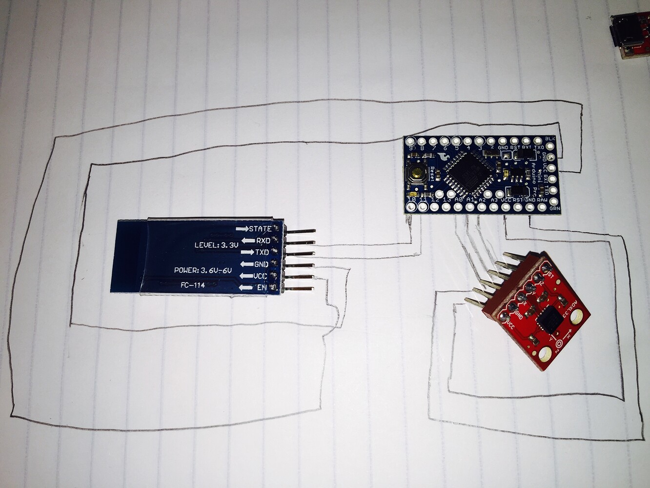 Soldering components to Arduino Pro Mini in a more compact manner ...
